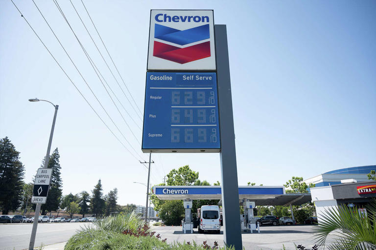 Newsom accuses Chevron of spiking gas prices before Memorial Day weekend
