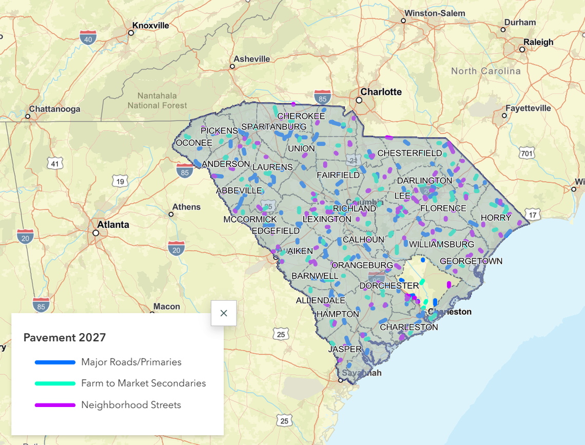 Road proposal adds 734 miles of paving, including 48 miles of maintenance