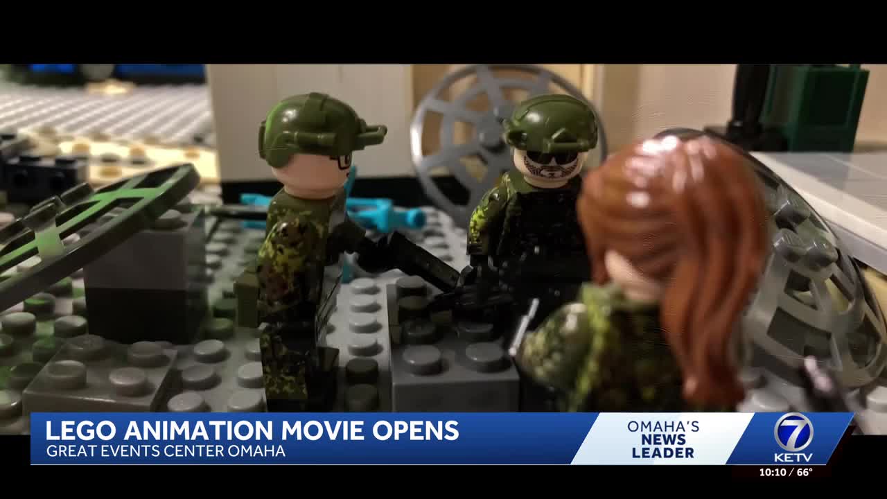 Creighton Prep junior premieres stop-motion LEGO film in Omaha