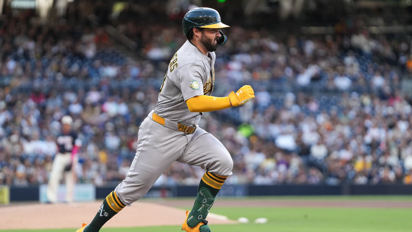 TST images: Padres defeat Athletics, 7-3, at Petco Park