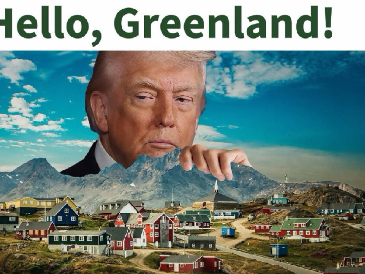 Hello, Greenland: Trump usa un’immagine creata con l’IA e rilancia il ...