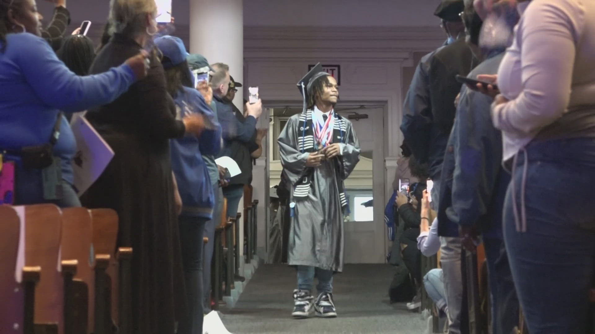 Final class graduates as Collinwood High School closes its doors