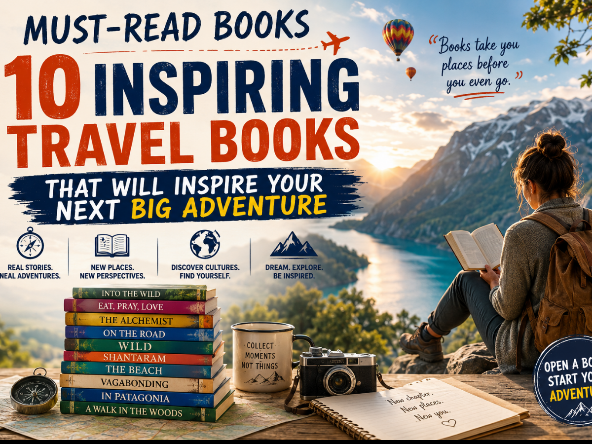 Must-read books: 10 inspiring travel books that will inspire your next ...