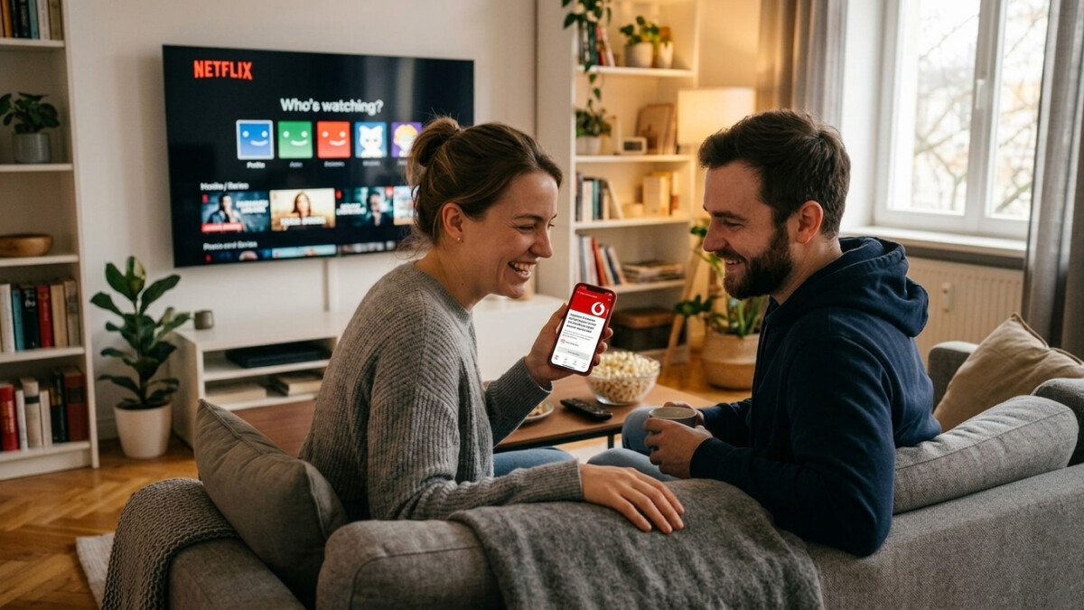 Netflix ab 2,99 Euro: Vodafone-Kunden sparen jetzt dauerhaft beim Streaming