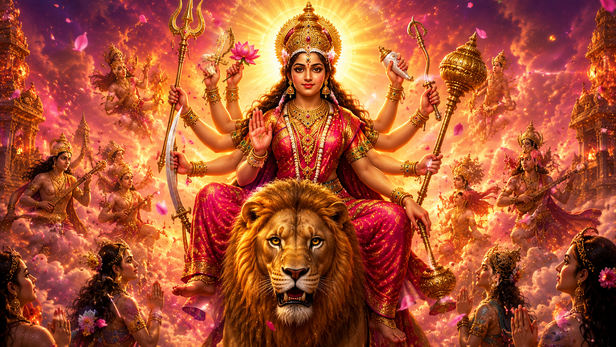 Why Vishnu cried before Adi Shakti