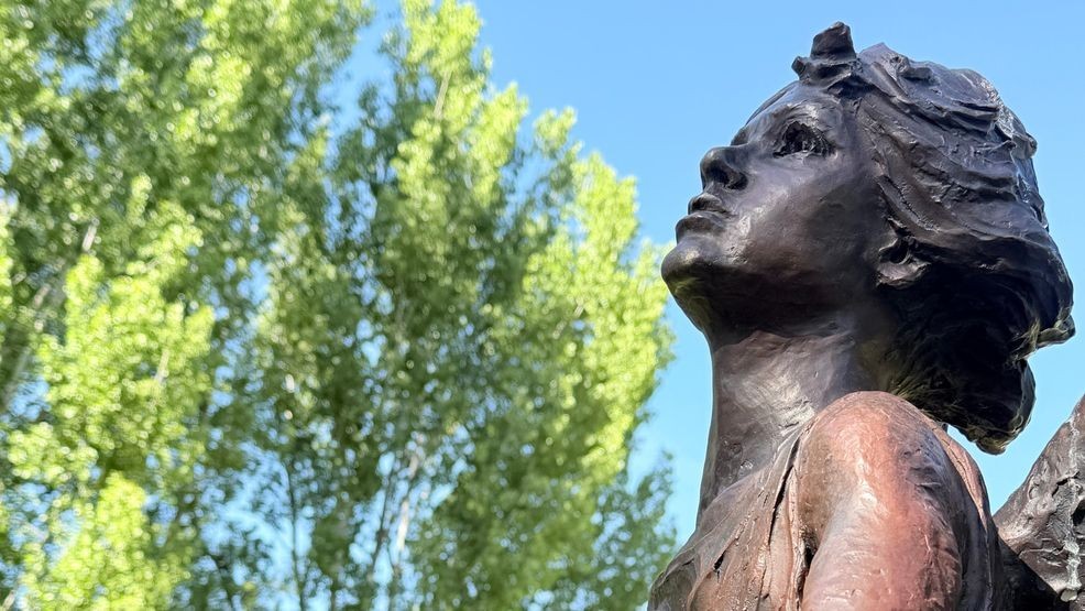 Angel of Hope statue in Dry Creek Cemetery offers solace, healing for ...