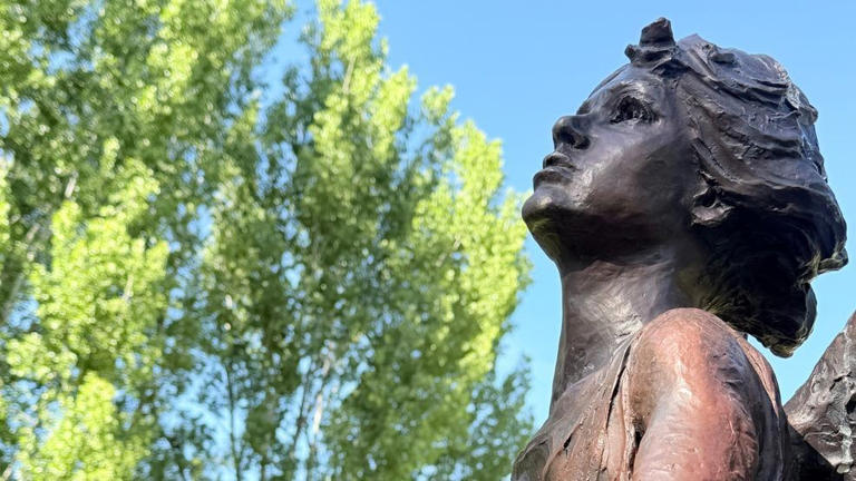Angel of Hope statue in Dry Creek Cemetery offers solace, healing for ...