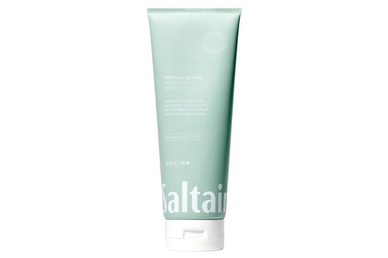 A shopper in their 60s said this Naturium retinol body lotion turned ...