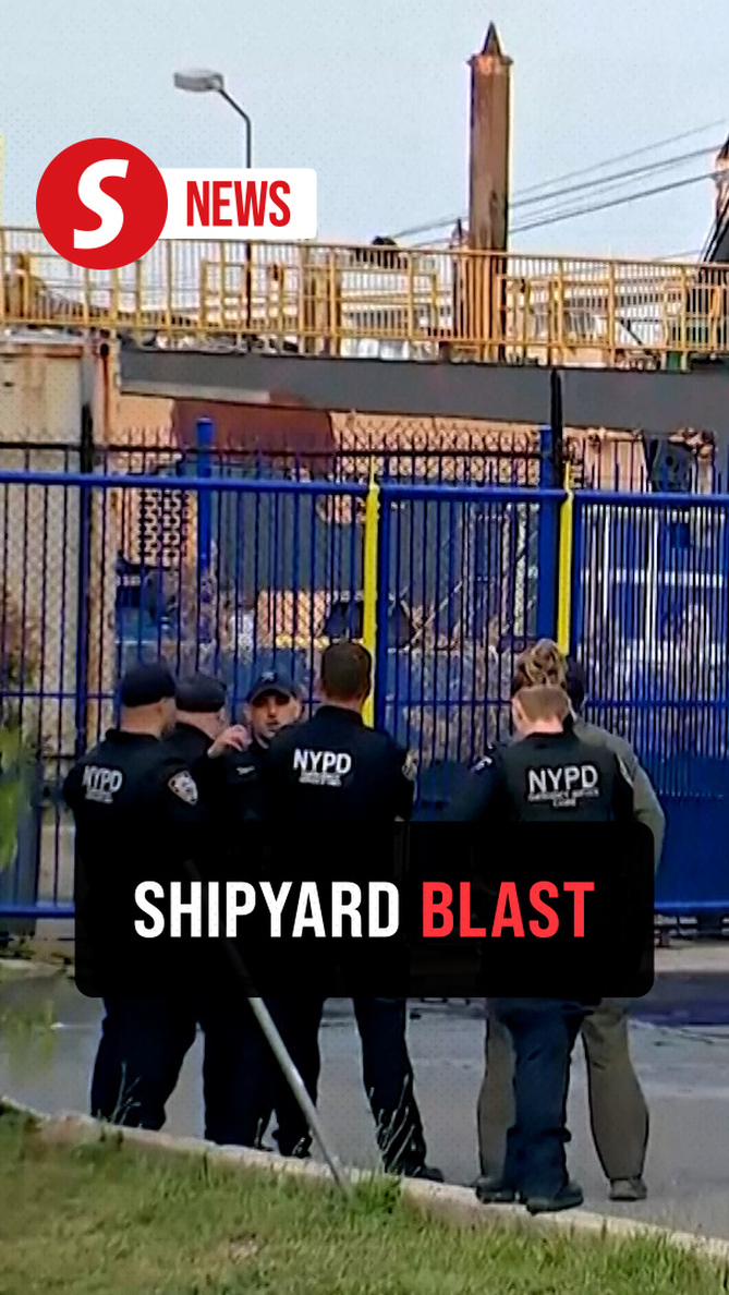 One dead, 36 injured in explosion at New York dry dock