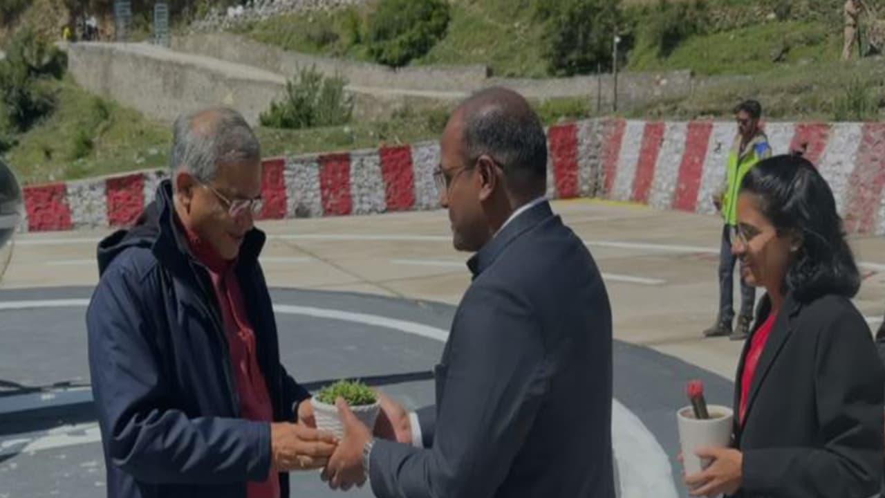 CEC Gyanesh Kumar visits Uttarkashi to review poll booth preparedness