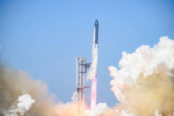SpaceX launches biggest ever Starship rocket on test flight