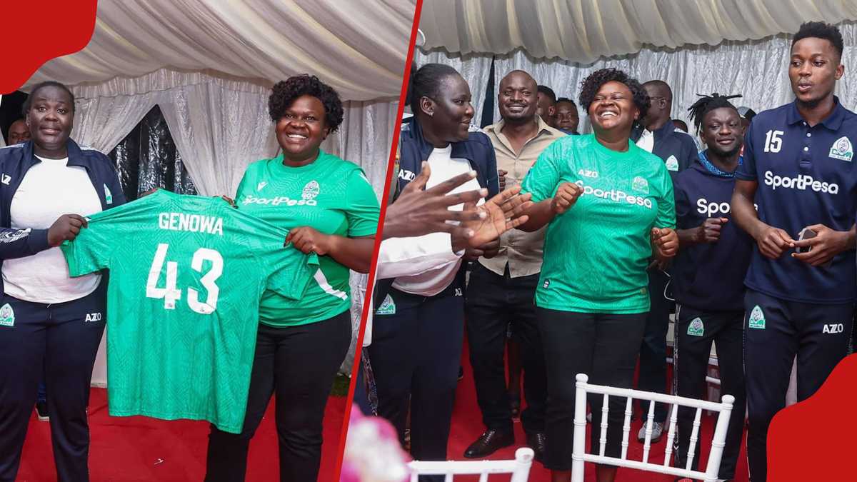 Gladys Wanga hosts Gor Mahia players, donates KSh 2 million before ...