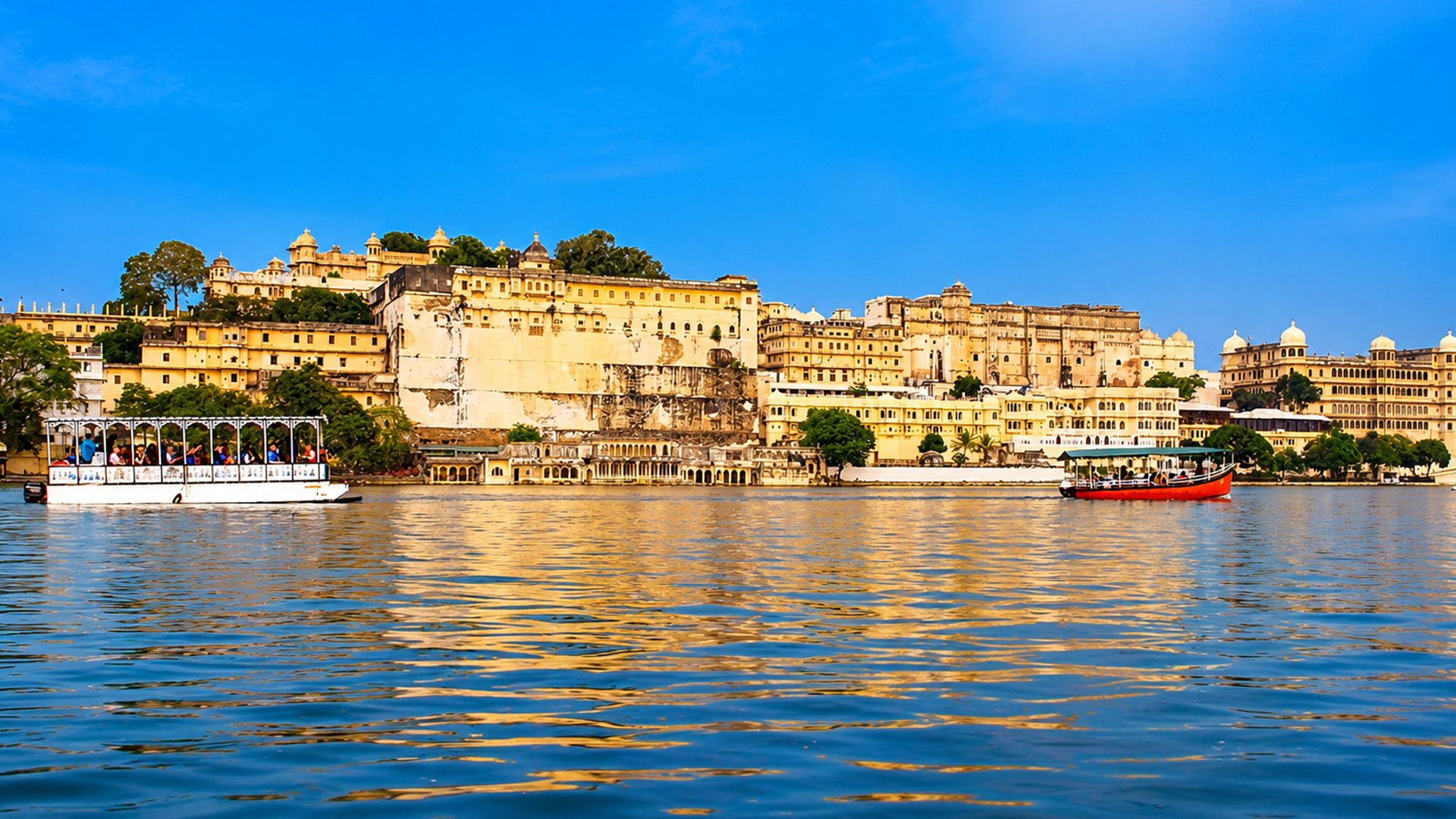 Ancient architecture still dominates this Indian shoreline
