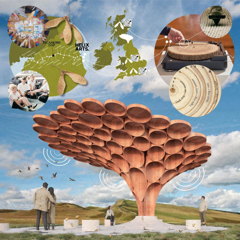 Sycamore Gap artwork winner announced