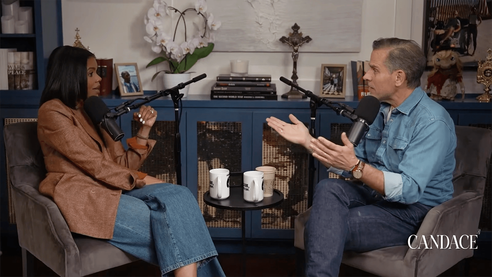 Hunter Biden and Candace Owens find common ground in conspiracy theories