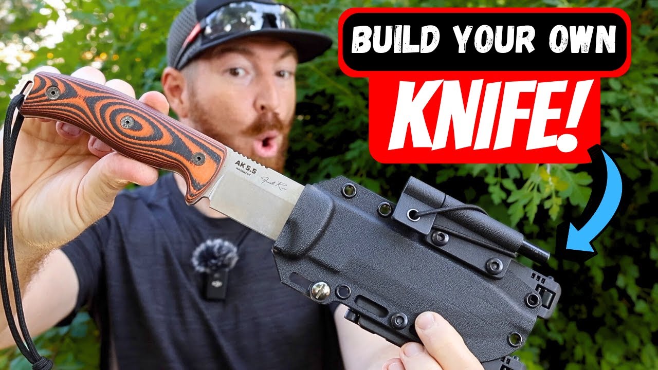 Build your own custom knife from the ground up