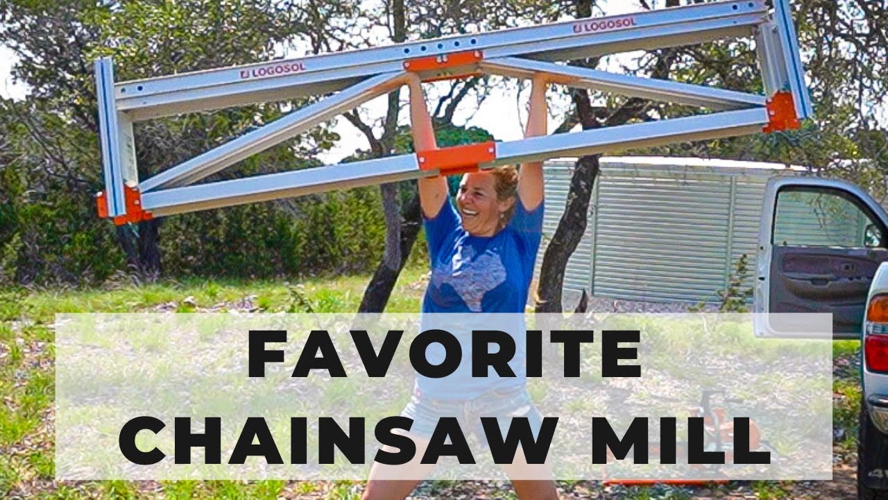 Turn trees into lumber with the Logosol F2 portable sawmill