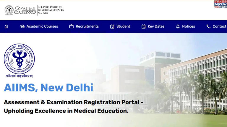 AIIMS INI CET result 2026 declared at aiimsexams.ac.in