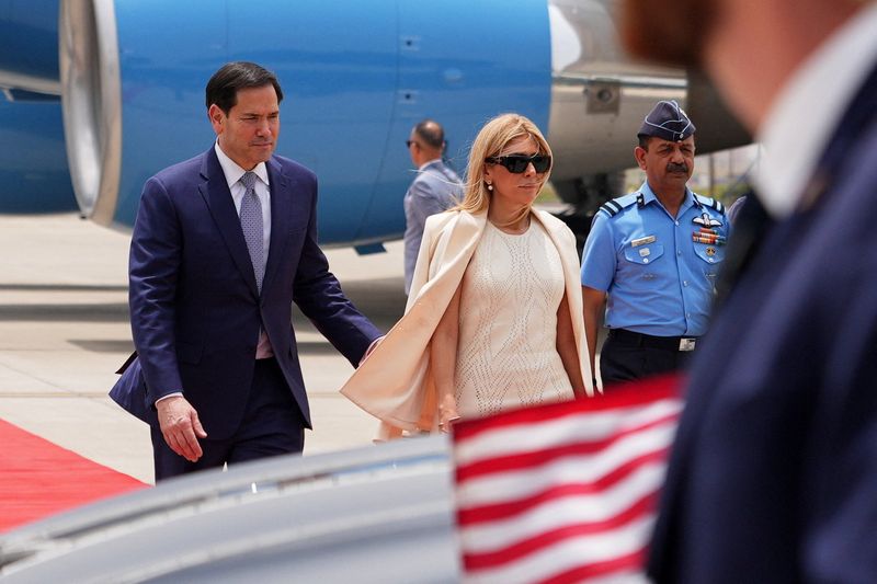 US Secretary of State Marco Rubio arrives in Delhi, to meet PM Modi