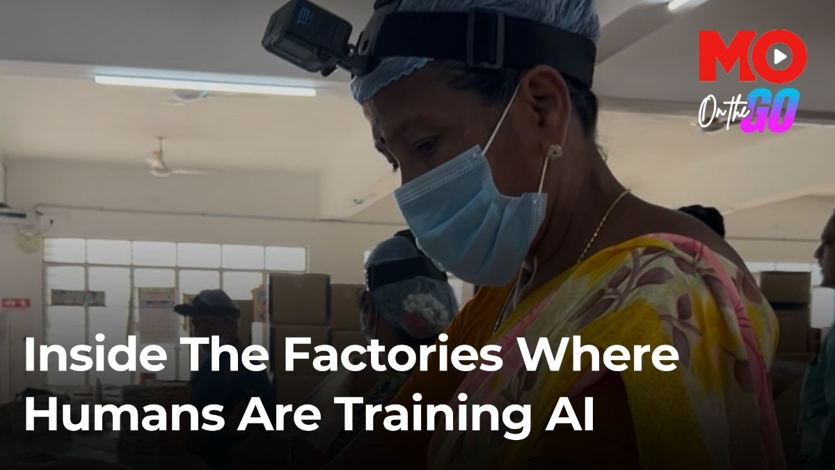 Inside India's textile factories training AI robots