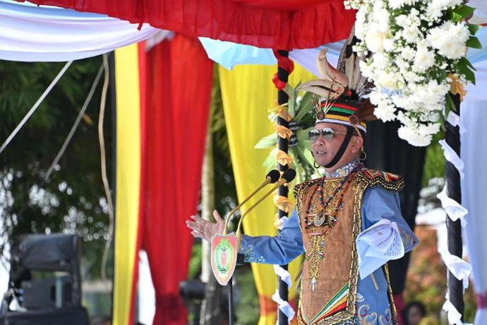 HUT ke-69 Kalteng, Gubernur Agustiar Sabran ajak warga perkuat kebersamaan