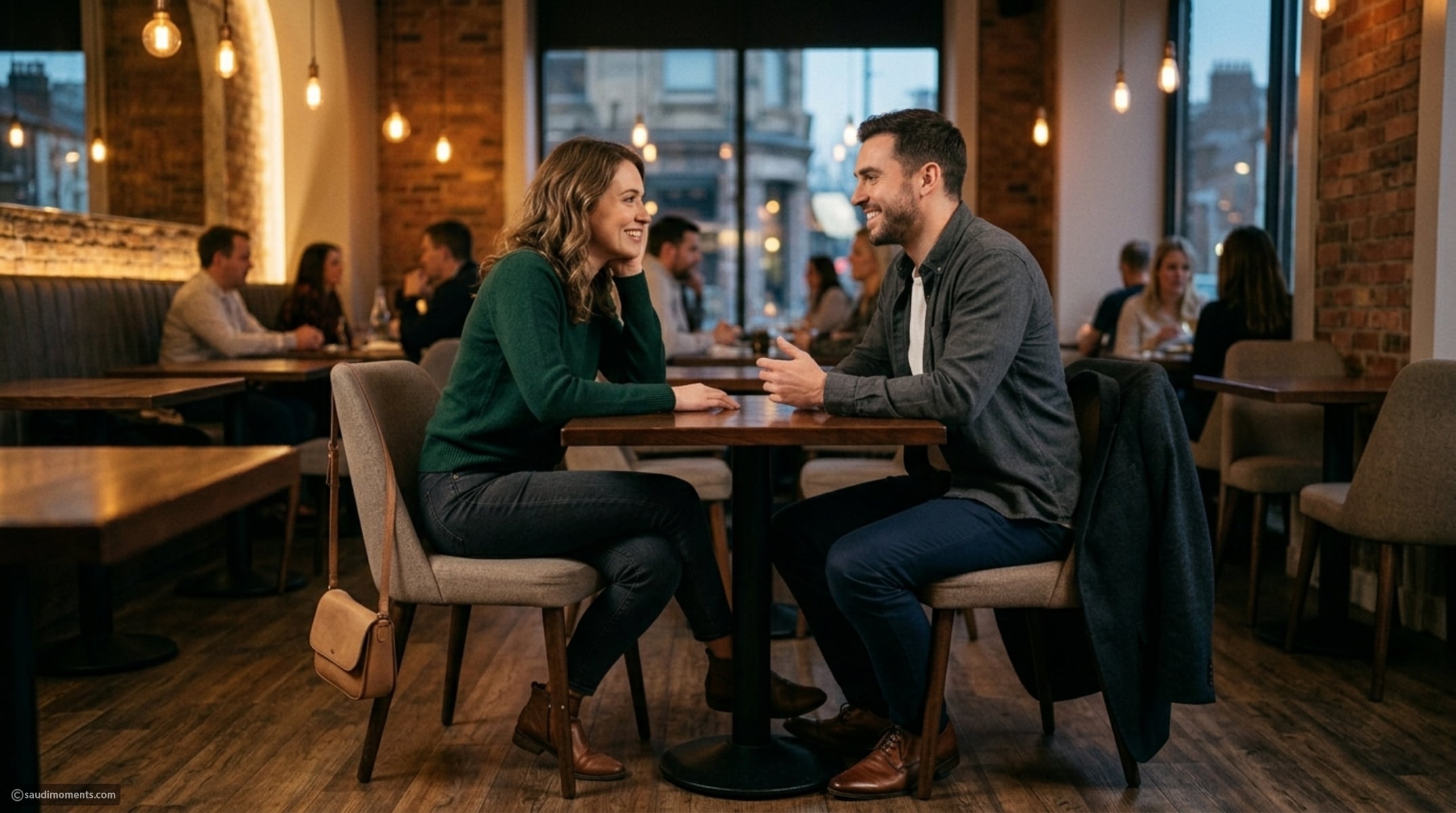 11 things men notice about you instantly on a first date