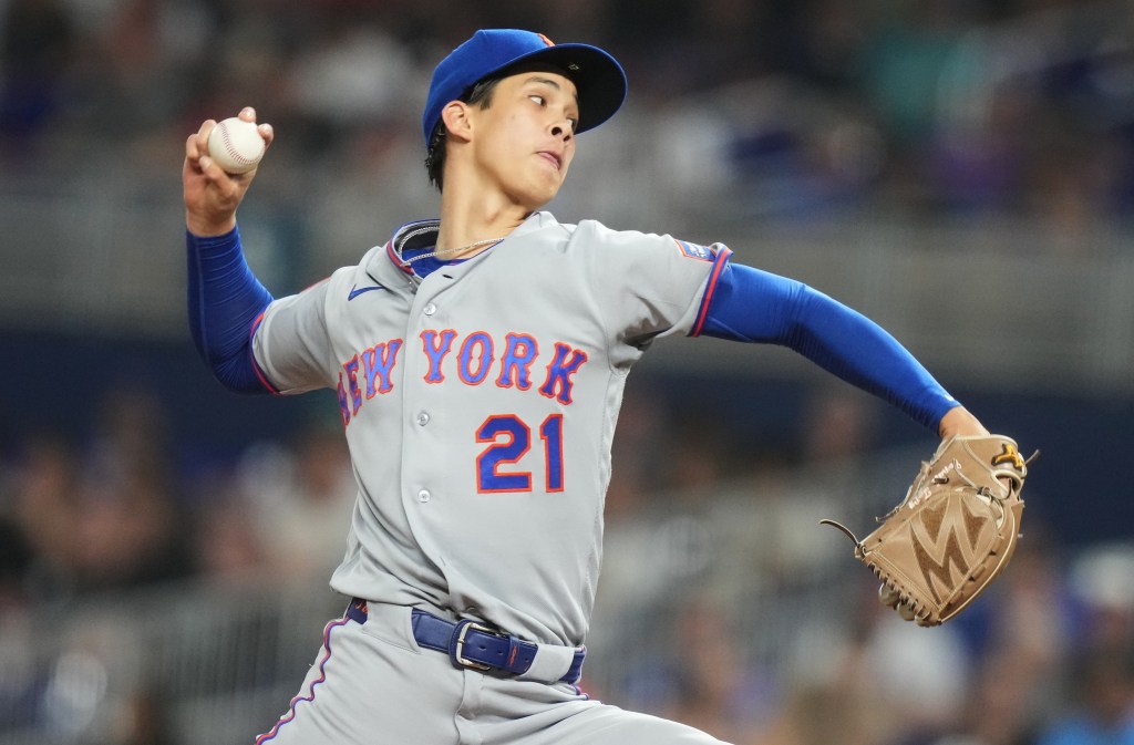 Mets’ Jonah Tong solid in first outing in return to major leagues