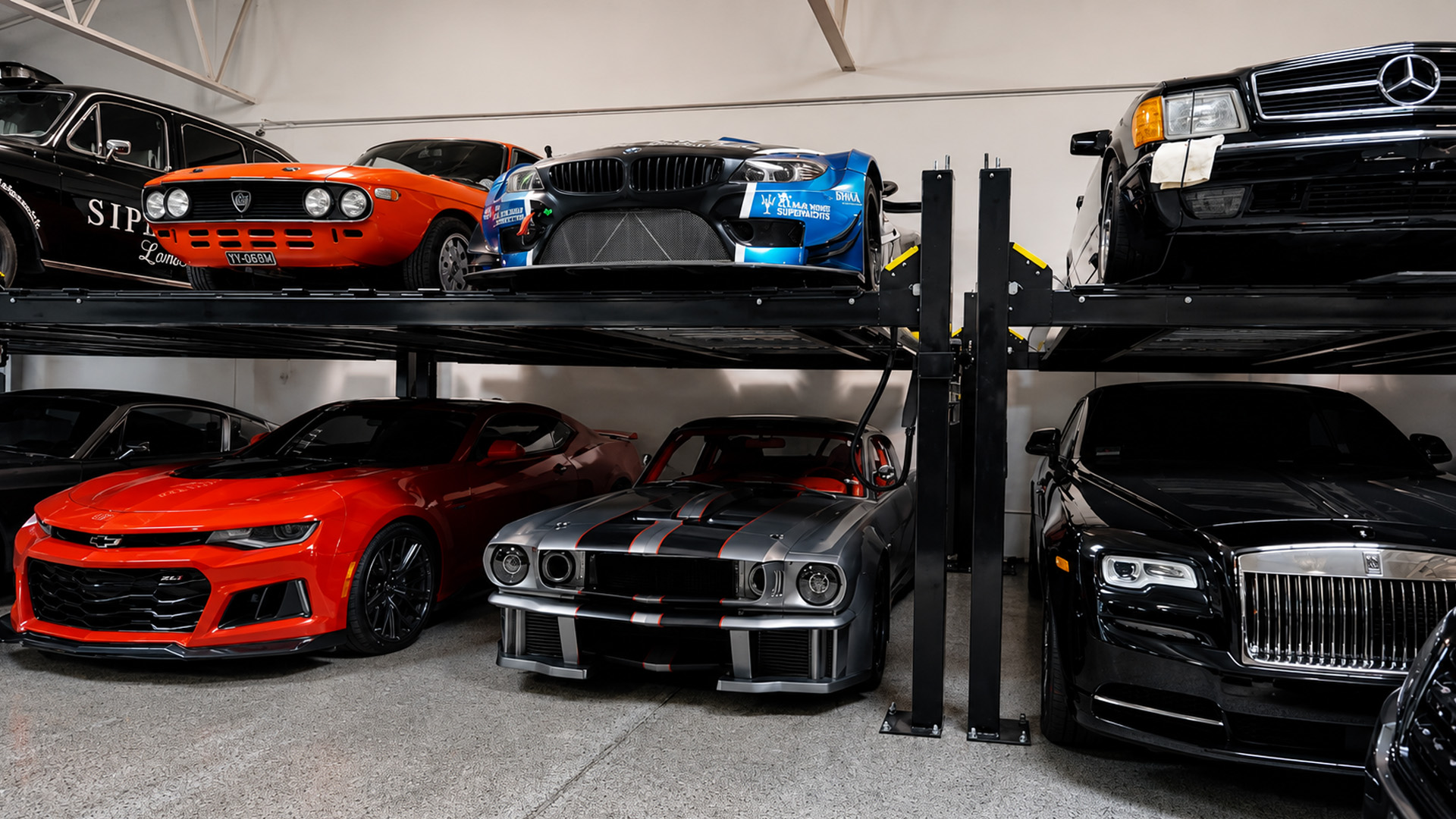 Inside our garage with rare muscle and JDM cars