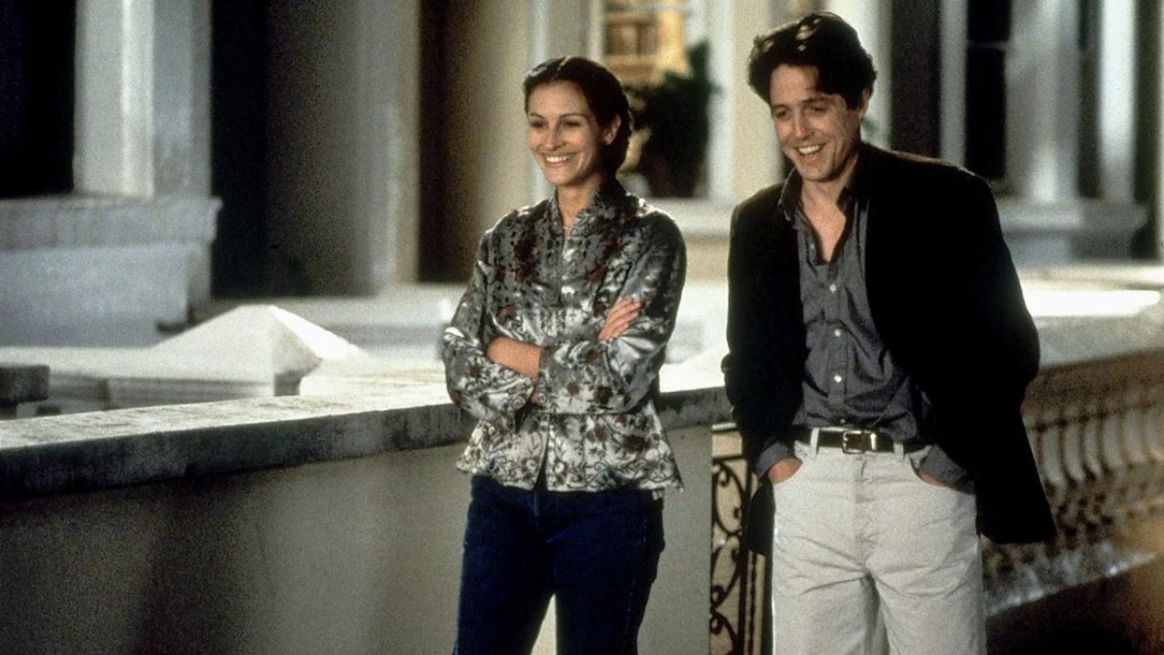 Hugh Grant claimed kissing Julia Roberts in ‘Notting Hill’ had a “faint ...