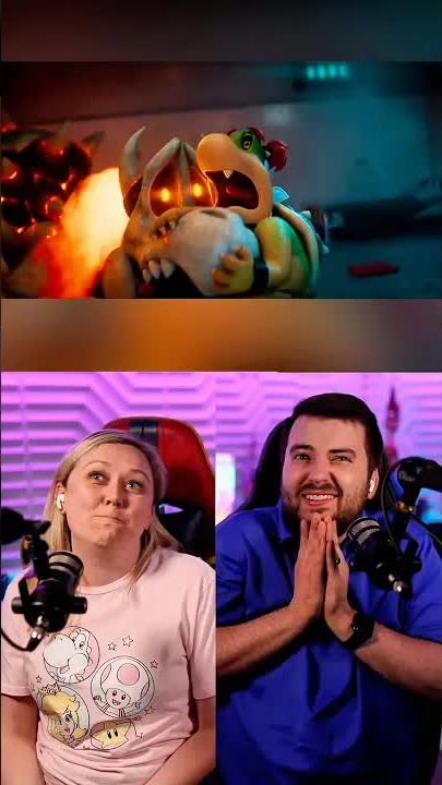 No escape! 😱 Super Mario Galaxy movie reaction!