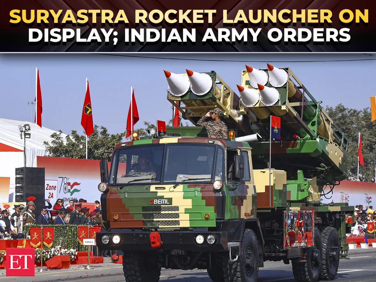 NIBE displays ‘Suryastra’ rocket launcher in Shirdi Defence Expo ...