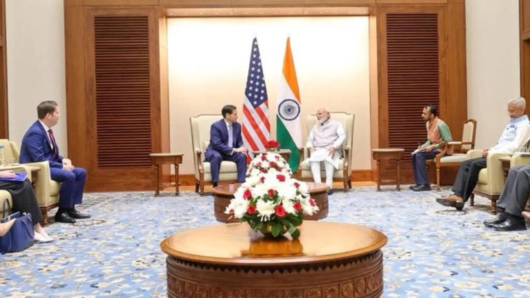 'India a vital partner': US state secretary Rubio meets PM Modi in Delhi