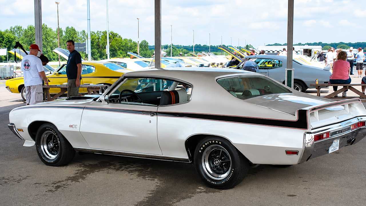 The historic cream white Buick GSX that defined muscle car history