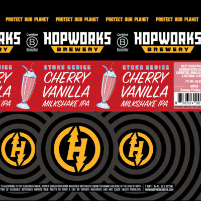 Hopworks working on cherry vanilla milkshake IPA