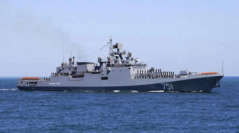 Ukrainian forces strike Russian frigate Admiral Essen in Novorossiysk ...