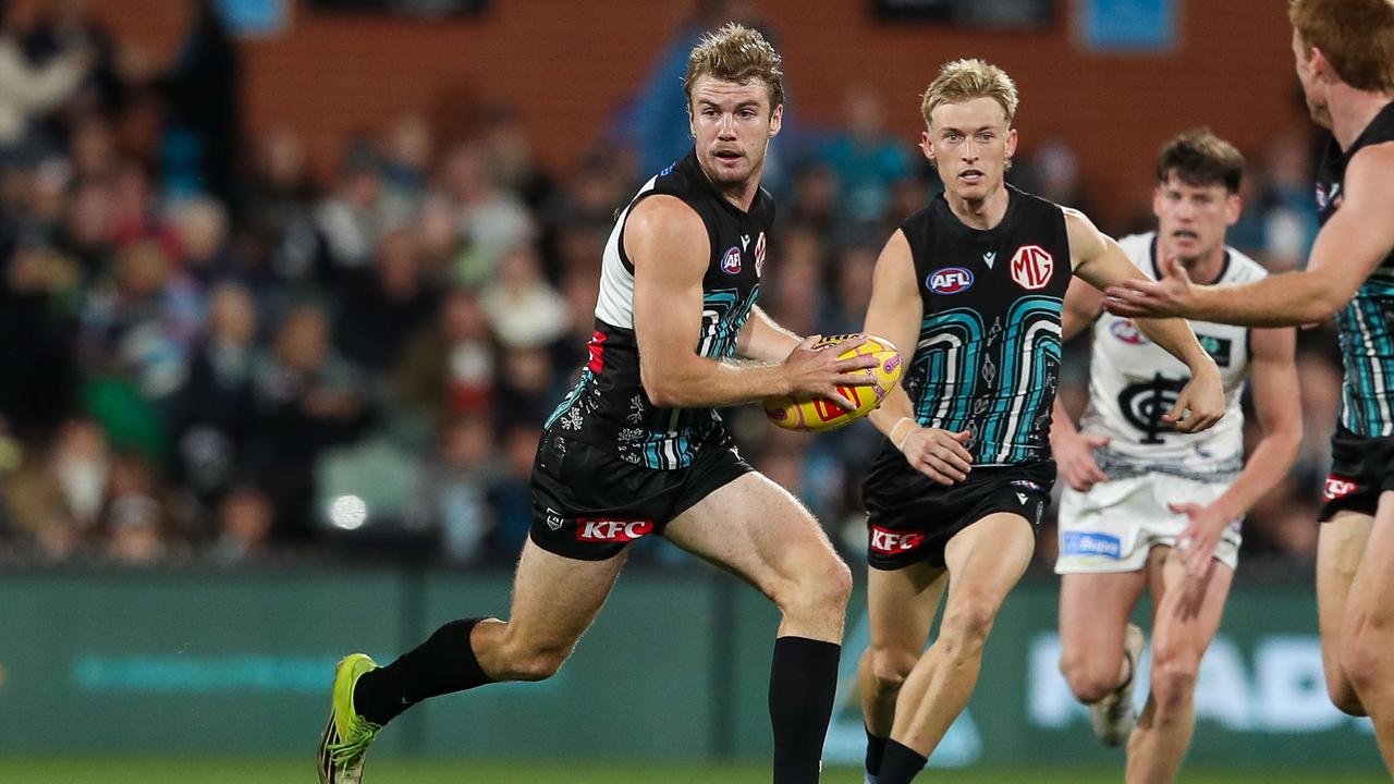 Captain Cripps stars as Carlton thump Port Adelaide