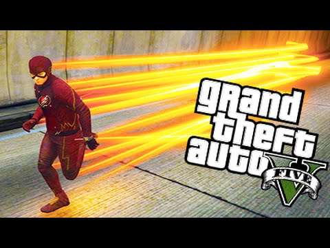 Ultimate Flash superhero mod in GTA 5