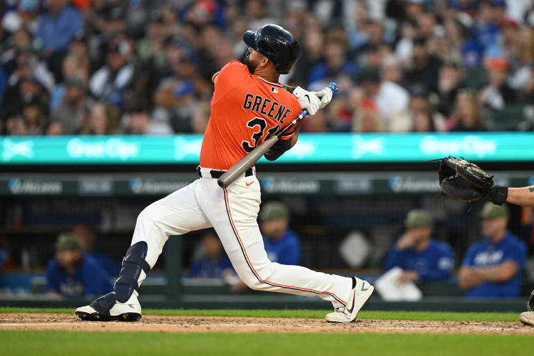 Despite power outage, Riley Greene is thriving