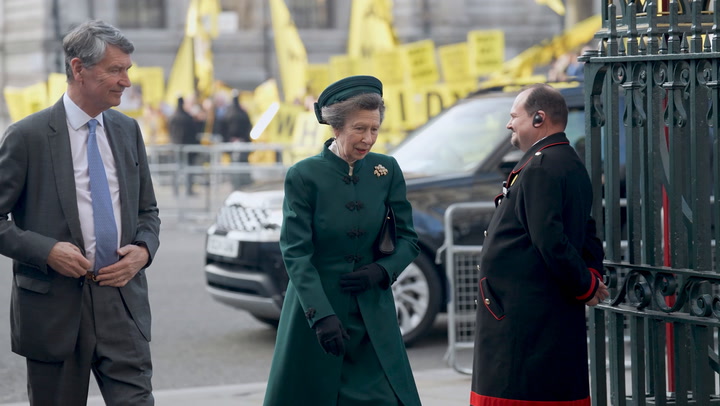 Watch: The stoic advice Princess Anne gave husband Sir Timothy Laurence ...