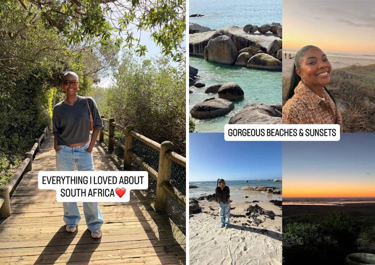 'Black-owned': Gabrielle Union reveals what she loves about South Africa