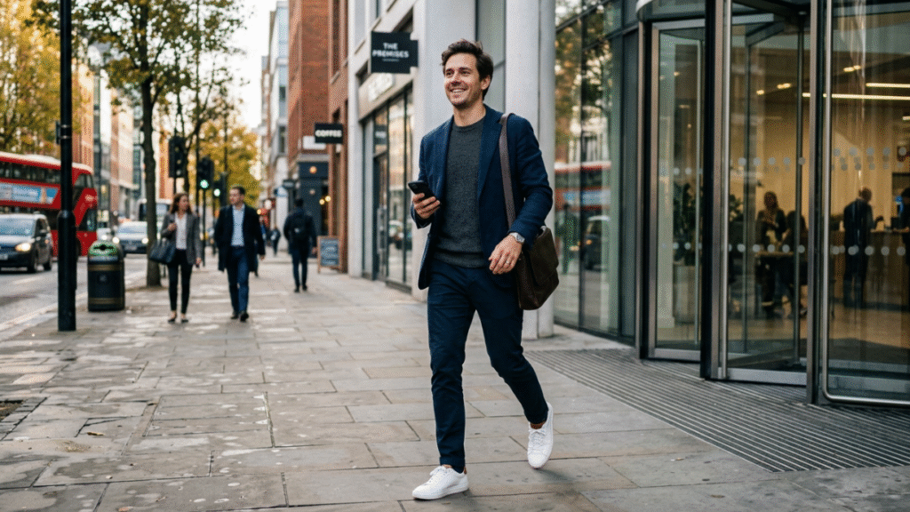 Modern businessmen are dressing differently than ever before