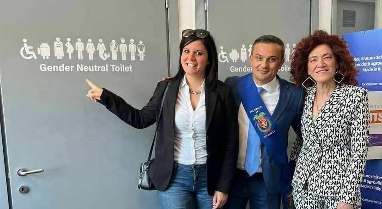 Bagni per Batman, alieni, uomini, donne e sirene: polemica per le ...