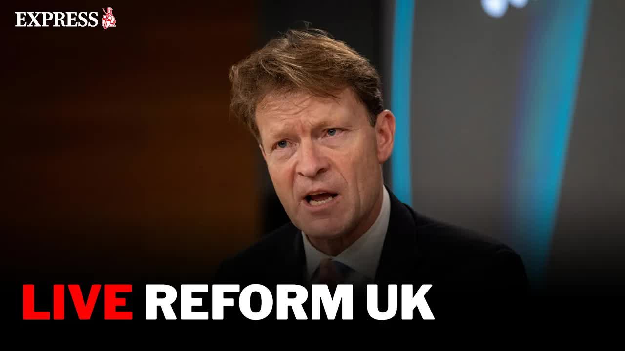 Live: Reform UK press conference with Richard Tice