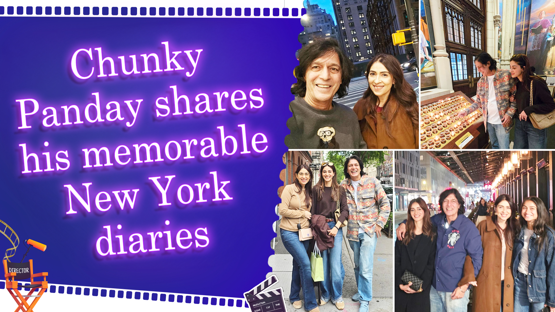 Chunky Panday gives fans a glimpse of his New York getaway with family ...