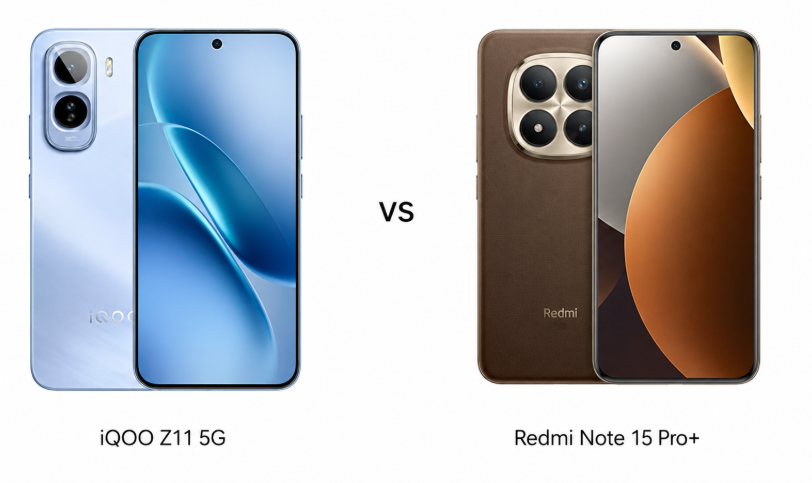iQOO Z11 5G vs Redmi Note 15 Pro+: Battery, camera & performance compared
