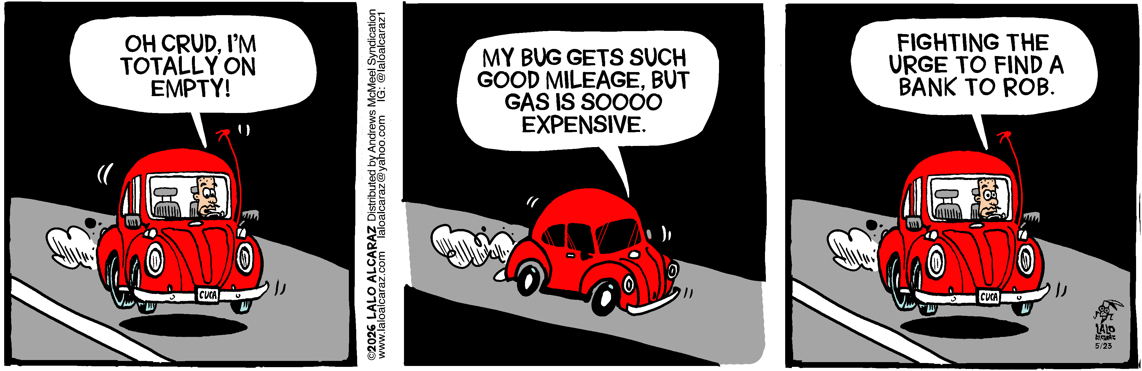 La Cucaracha by Lalo Alcaraz