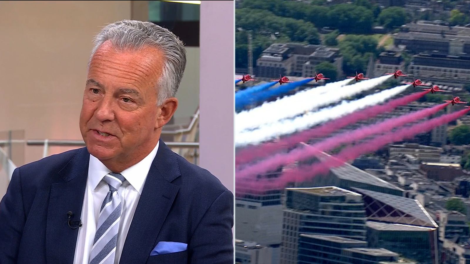 Why are the Red Arrows down to seven jets?