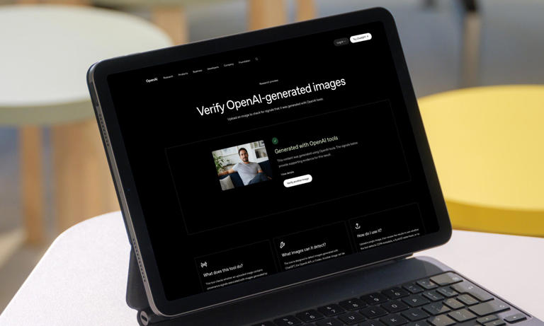 OpenAI has a new website where you can check if an image is real or AI slop