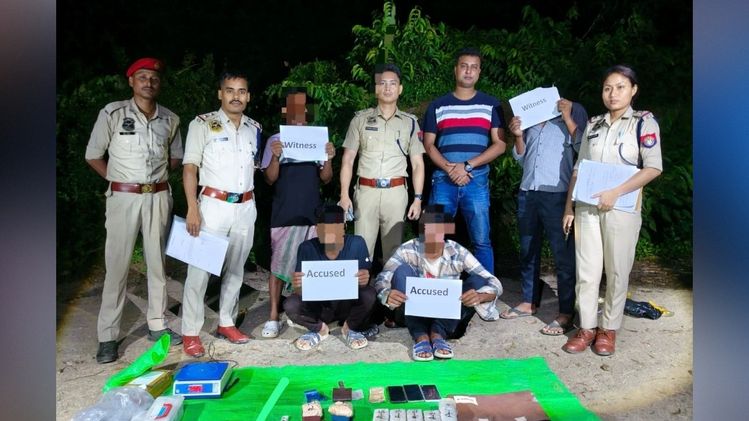 Assam's Cachar Police seize heroin and 10,000 Yaba tablets in anti-drug ...