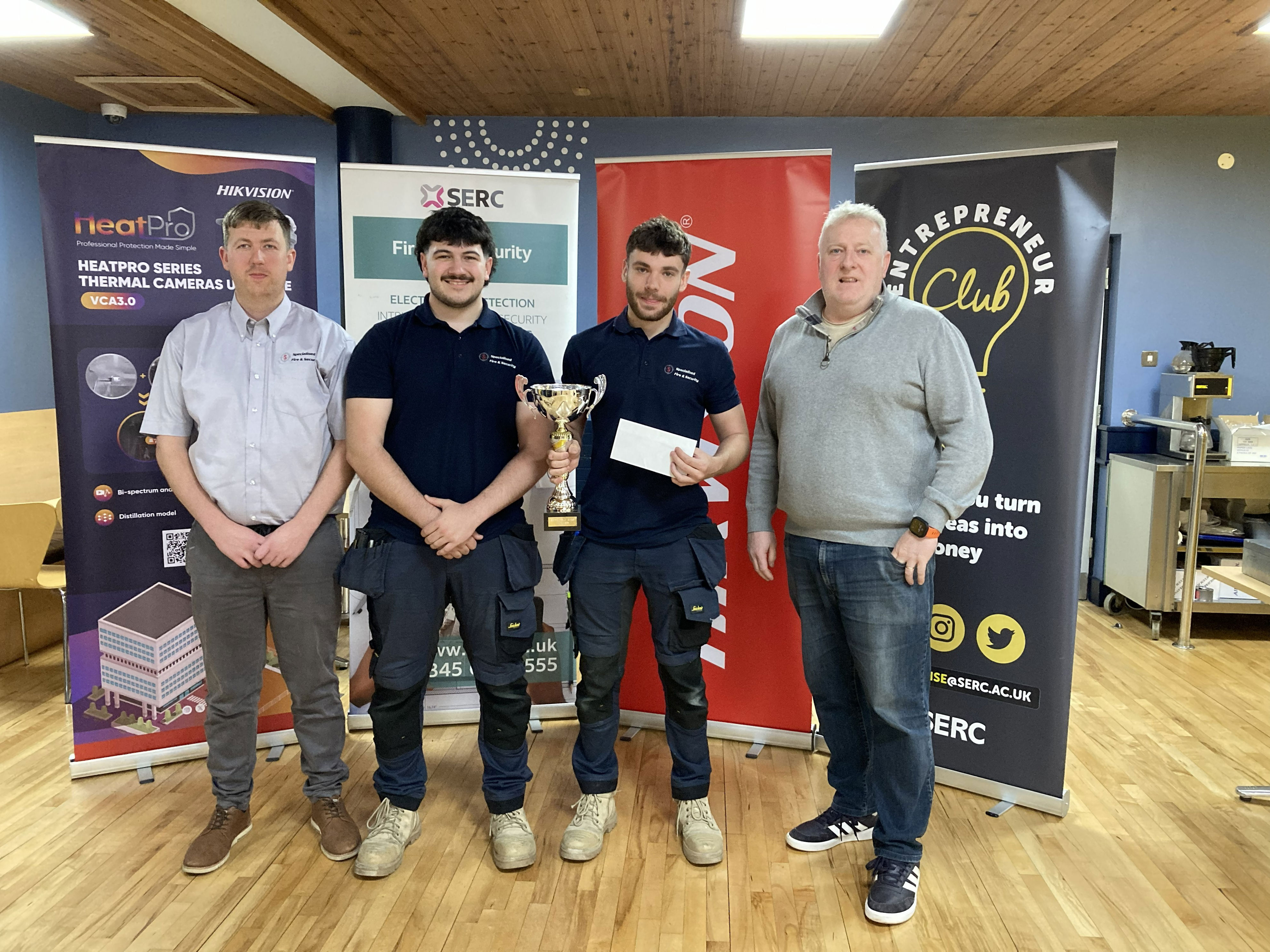 SERC scoop top place in NI-wide PBLX competition